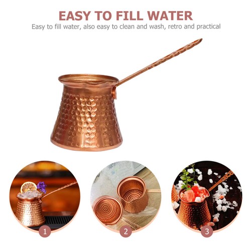 Coffee Accessory Copper Cezve Pot Mini Sauce Pan Espresso Stove | eBay