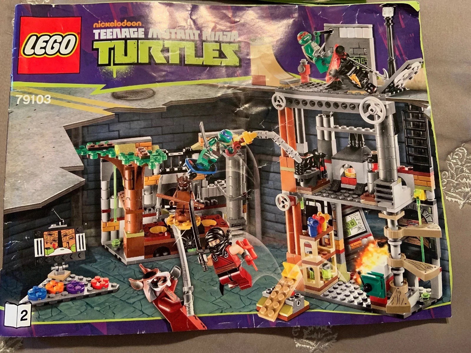 Lego Ninja Turtles 79103 Manual Only | eBay