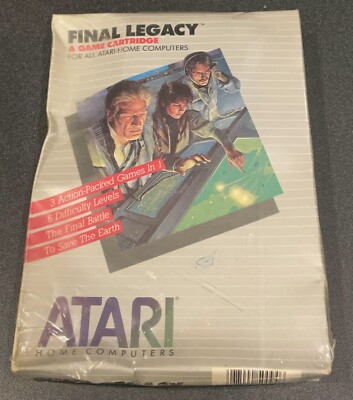 Final Legacy cartridge sealed new old stock Atari 800 XL XE Vintage ...