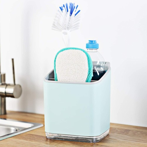 Minky Kitchen Sink Side Storage Tidy Organiser Utensils Washing Up ...