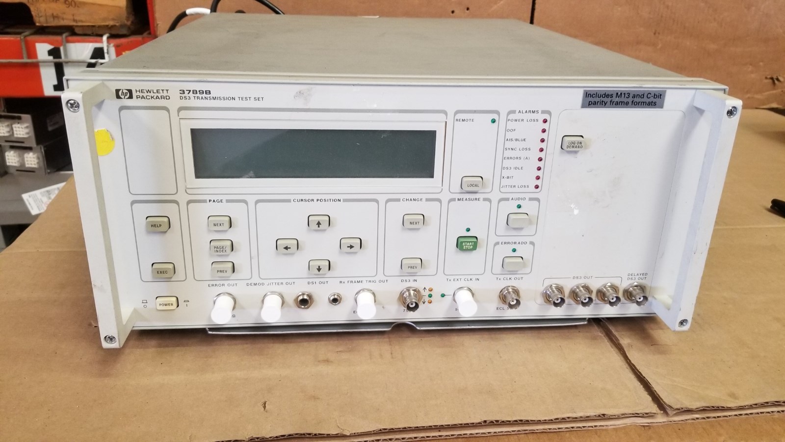 HP 3789B DS3 Transmission Test Set For Parts! | eBay