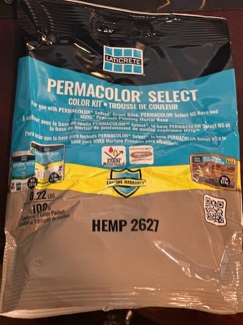 Laticrete 2681 Permacolor Select Grout Base Color Kit Butter Cream - 2 ...