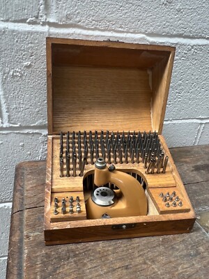 VINTAGE WATCHMAKERS STAKING TOOL SET / RIVETING SET - MADE IN ...
