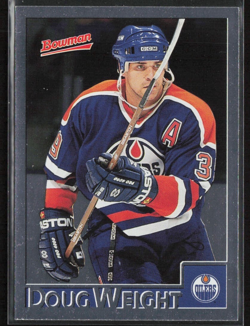 1995-96 Bowman Foil #68 Doug Weight Edmonton Oilers | eBay