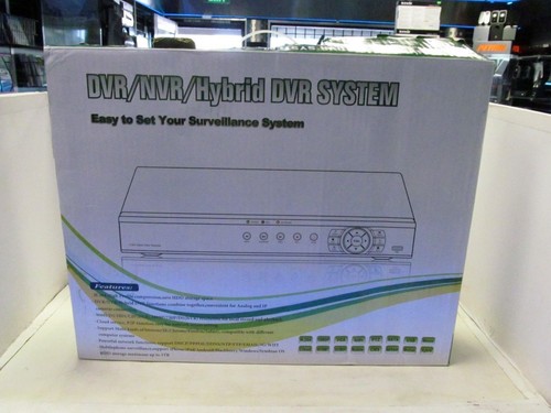 8 CH Channel DVR/NVR/HYBRID DVR Surveillance Security System ES-N258B ...