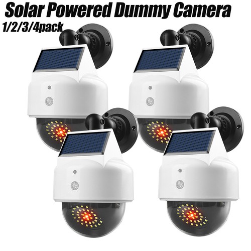 Dummy Camera Solar Street Light Waterproof Automatic Dusk to Dawn ...