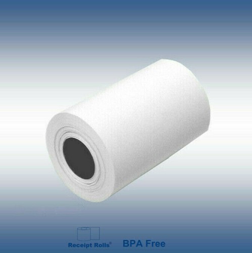 2 1/4" x 70' BPA Free Clover Flex Thermal Credit Card Paper Rolls - 50 ...
