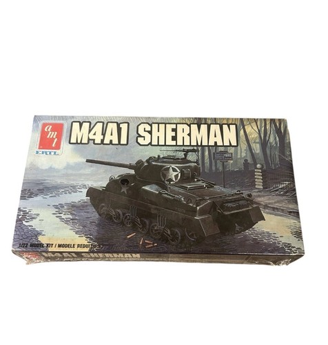 AMT ERTL M4A1 Sherman Model Tank Kit Factory Sealed | eBay