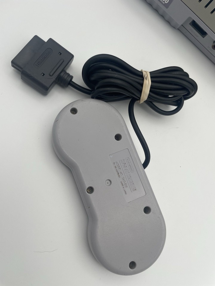 Super Nintendo Console SNES Original W/ OEM Cables & Controller ...