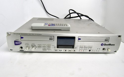 HHB CDR-882 DualBurn Dual Drive CD Recorder Rack-mount Professional ...