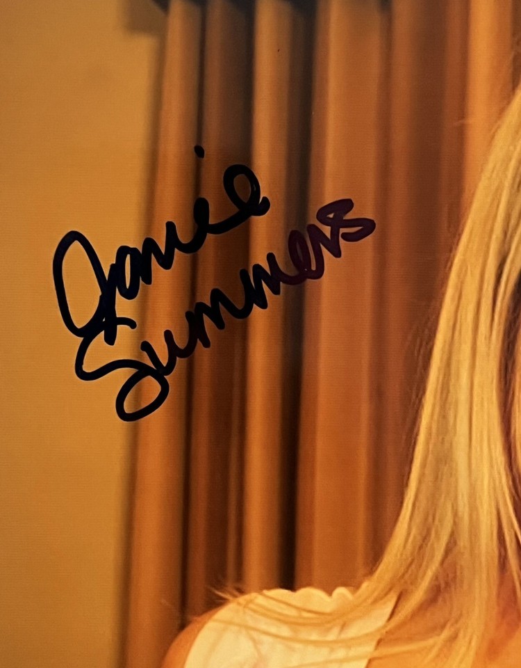 Janie Summers signed 8x10 Photo Sexy Naughty America Adult Star 🔥Nude ...