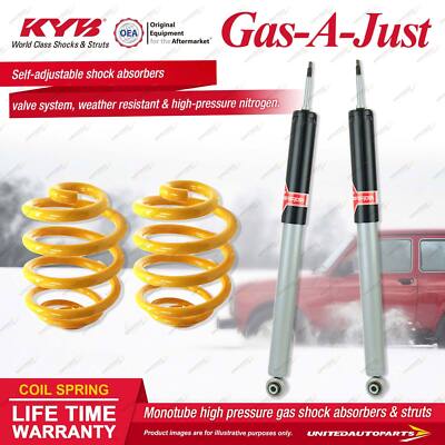 Front KYB GAS-A-JUST Shocks Lowered King Springs for MERCEDES BENZ C200 ...