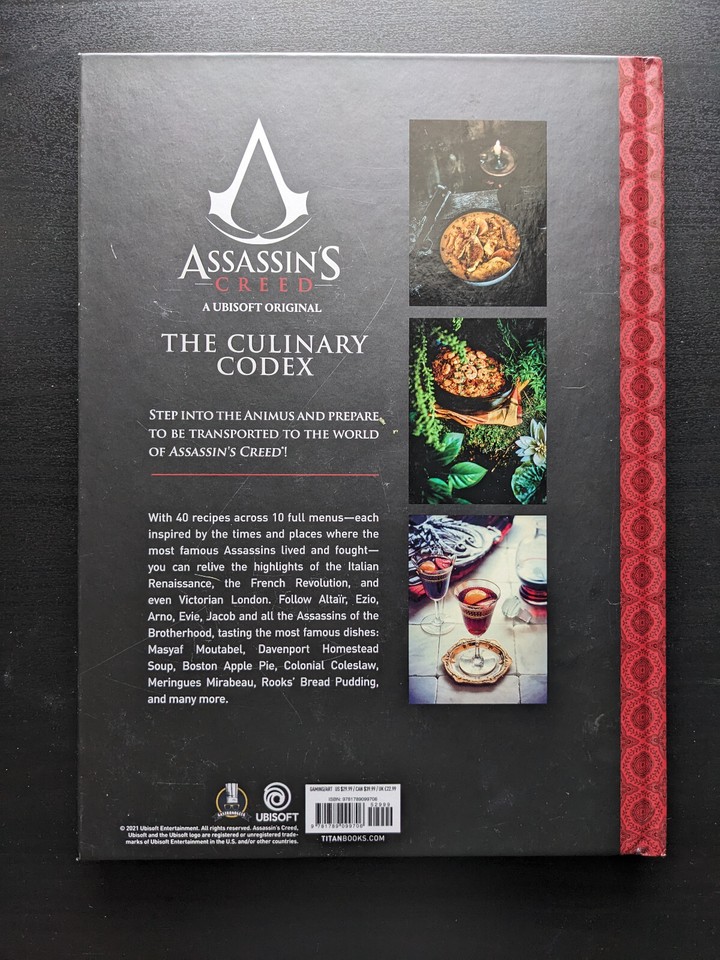 Assassin's Creed: the Culinary Codex by Thibaud Villanova (2022) (USED ...