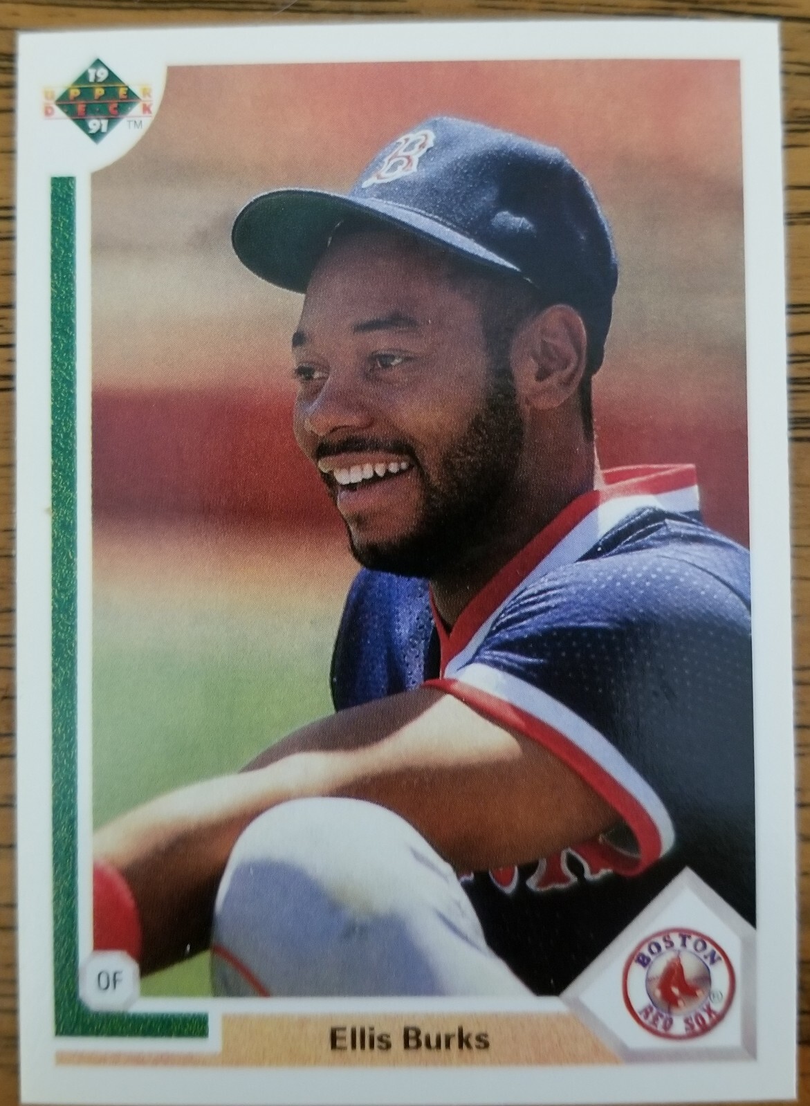 Ellis Burks Boston Red Sox 1991 Upper Deck Baseball Card #436 Mint | eBay