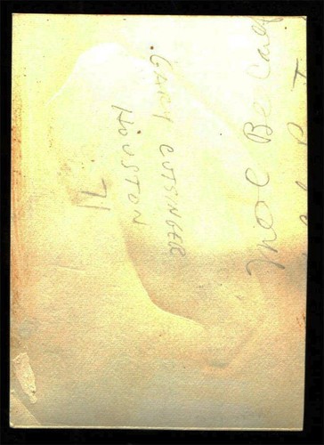 1964 Topps Football Original Artwork #71 Gary Cutsinger Oilers T0182 | eBay