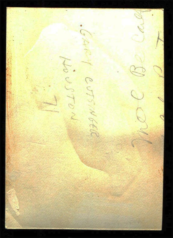 1964 Topps Football Original Artwork #71 Gary Cutsinger Oilers T0182 | eBay