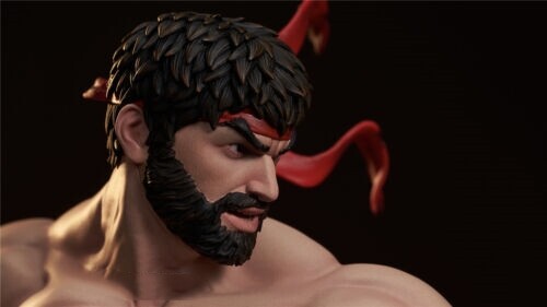 BEASTS Studio Street Fighter Ryu Resin Statue in stock 1/5 Scale Cast ...