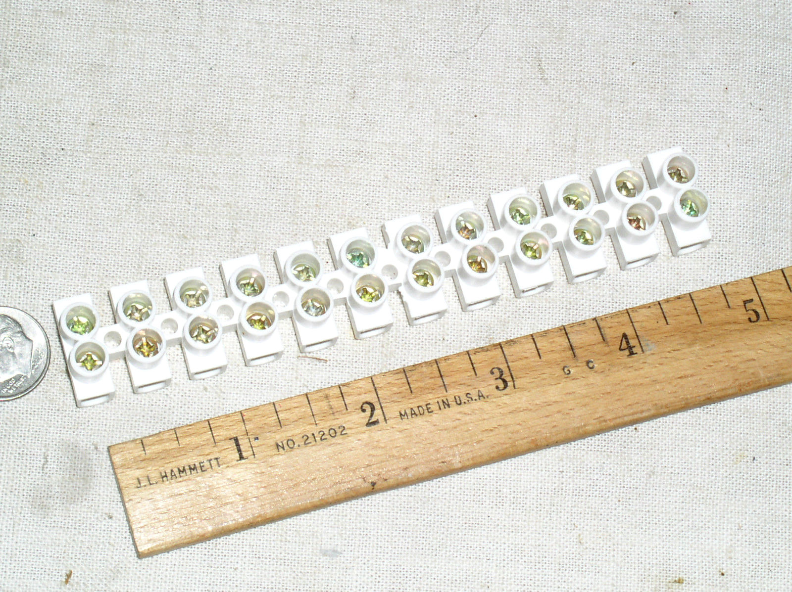 BRAND NEW EURO STYLE 12 POSITION TERMINAL BLOCK BARRIER STRIP 20 A 20A ...