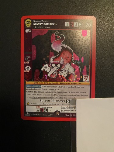 MetaZoo x Revive Seance Sentry Box Devil 3/10 REDEEMABLE Holo (NM) | eBay