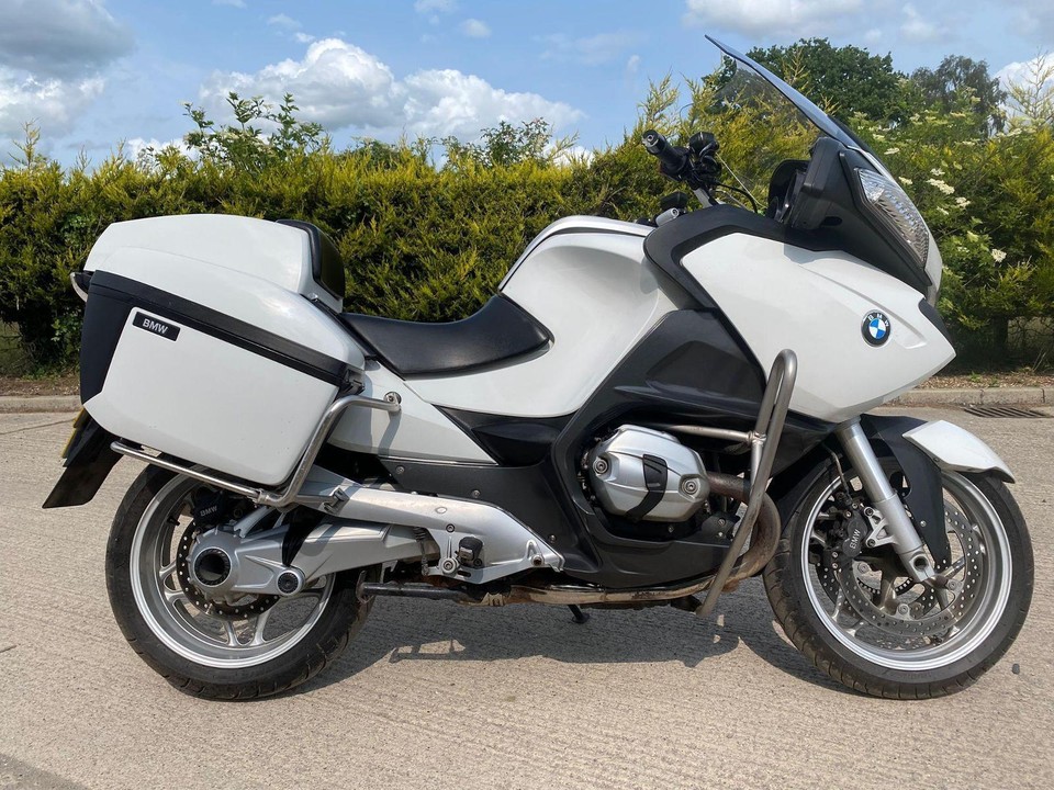 2012 62 BMW R1200RT MU EX POLICE WHITE FSH R 1200 RT VERY CLEAN INC VAT ...