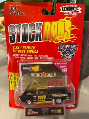 Racing Champions Stock Rods ‘57 Ford Ranchero Winn Dixie #60 Mark ...