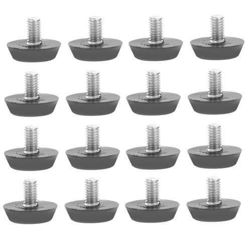 100 Pcs Furniture Adjustable Foot Pads Levelling Feet for Leg Risers ...