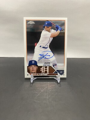 2023 Topps Chrome Steele Walker Rookie Auto RC #RA-SW Tigers | eBay