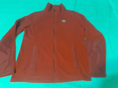 Chic Fil A Fleece Jacket Womens Med Red Company Work Employee Full Zip ...