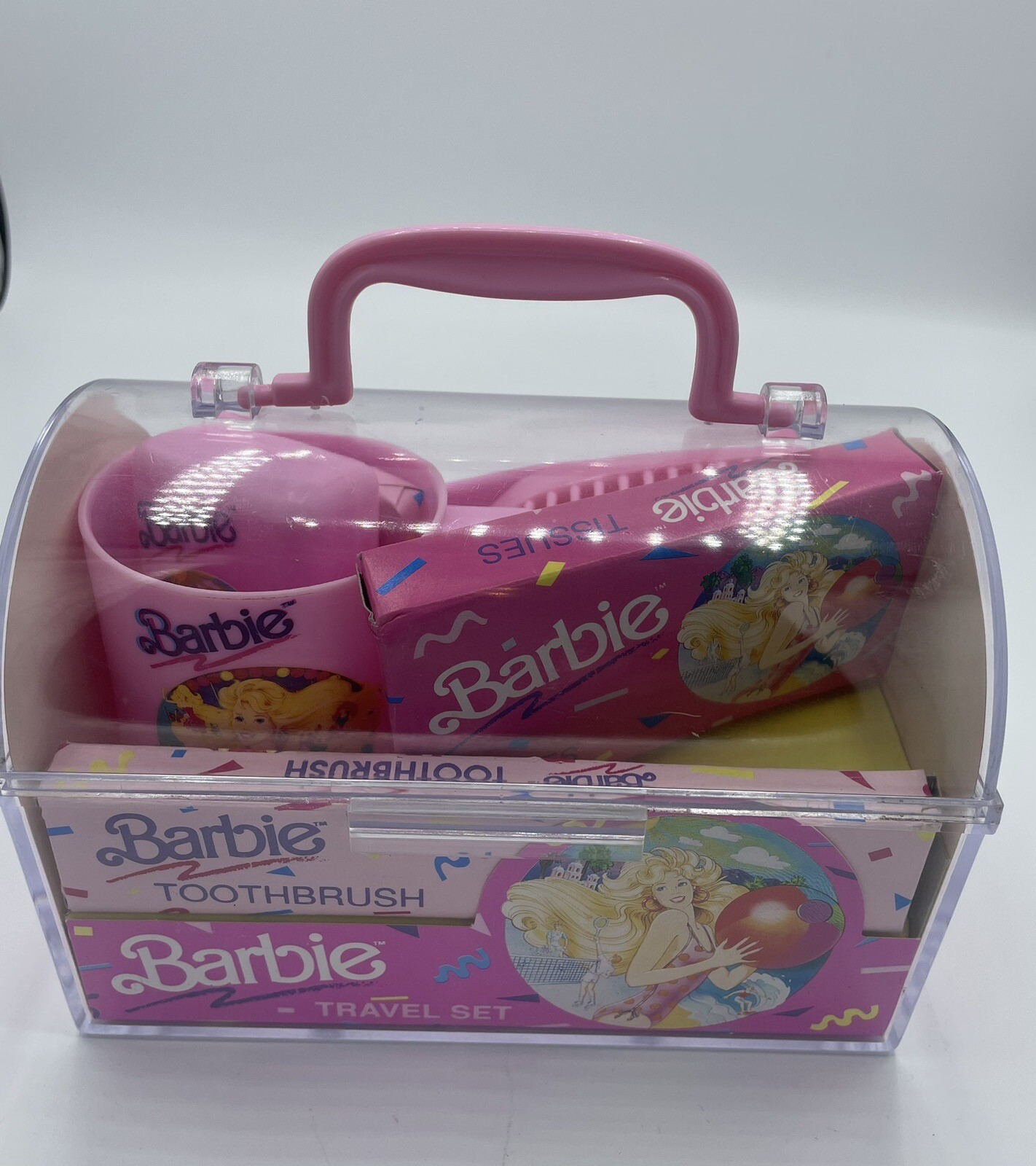 RARE” Vintage Mattel 1990 Barbie Travel Set UPC# 038596-006779 | eBay