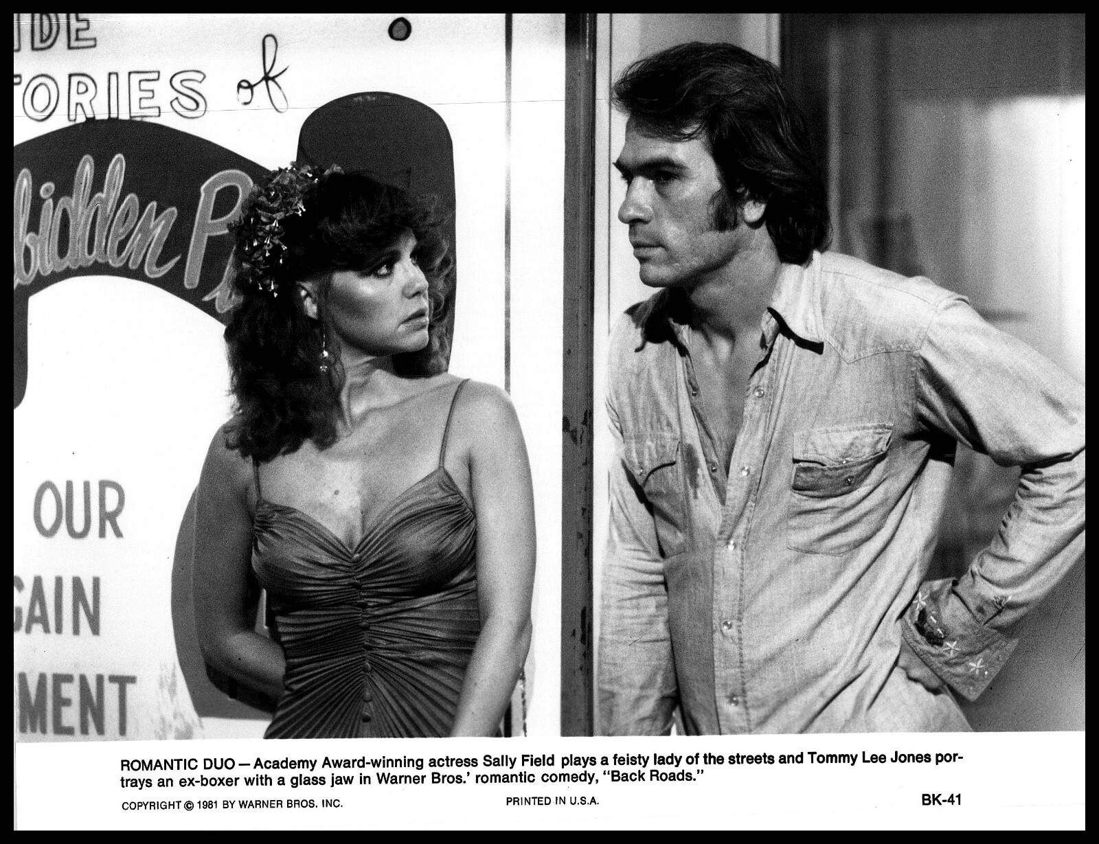 Sally Field + Tommy Lee Jones in Back Roads (1981) WARNER BROS ORIG PHOTO M 164 | eBay