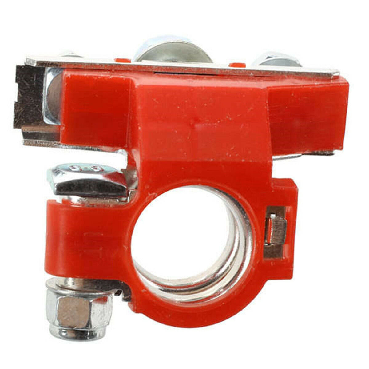 2x Pure Copper Tinned Battery Terminal Quick Connector Cable Clamp ...