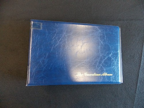 Empty 2 Ring Glen Cigarette Card Binder Blue Guardian | eBay