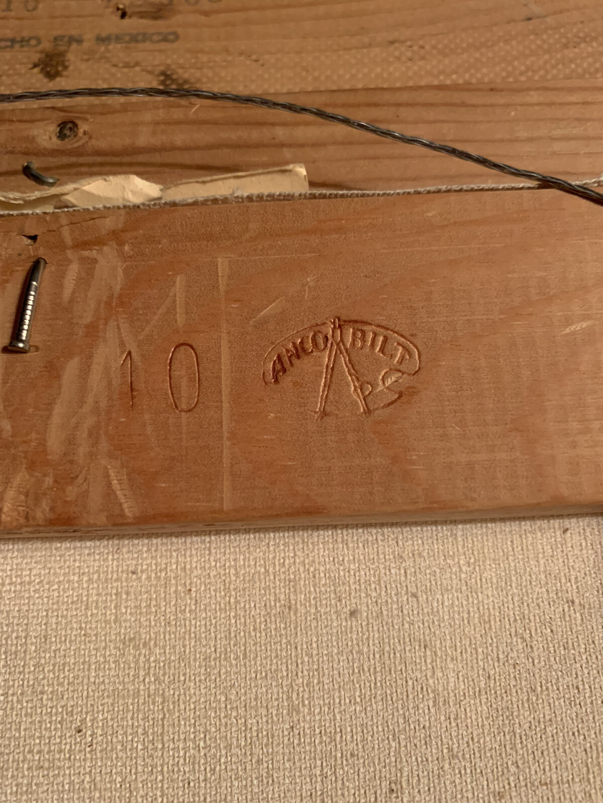 L HARDING Signed Landscape Oil Painting w/ Anco Bilt Frame 16 x 13 RARE ...