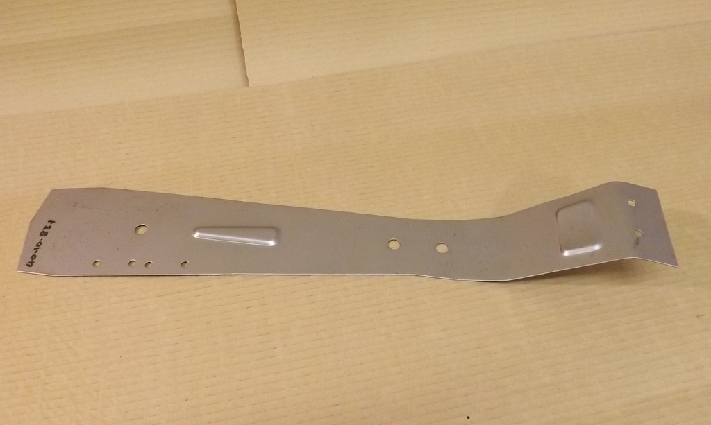 CLASSIC MINI REAR SUBFRAME BOTTOM REPAIR PANEL - ALL MODELS N/S LEFT 40 ...