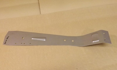 CLASSIC MINI REAR SUBFRAME BOTTOM REPAIR PANEL - ALL MODELS N/S LEFT 40 ...