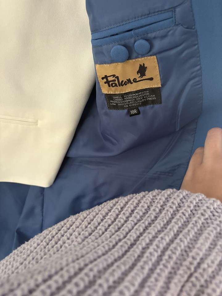 falcone suit mens 3 Piece | eBay