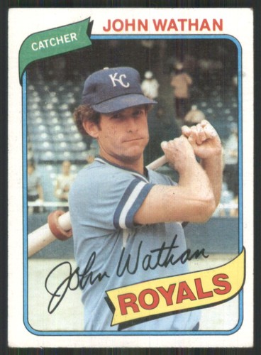 1980 Topps #547 John Wathan Kansas City Royals 47145 | eBay