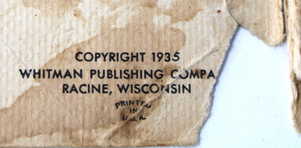 The Night Before Christmas Antique Book Santa Claus 1932 Whitman ...