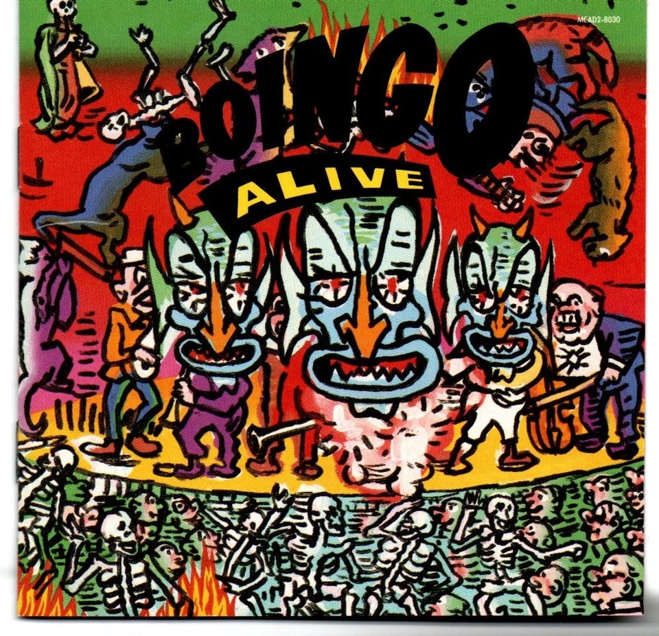 OINGO BOINGO: BOINGO ALIVE CD DISC TWO LIVE RECORDING DANNY ELFMAN OUT ...