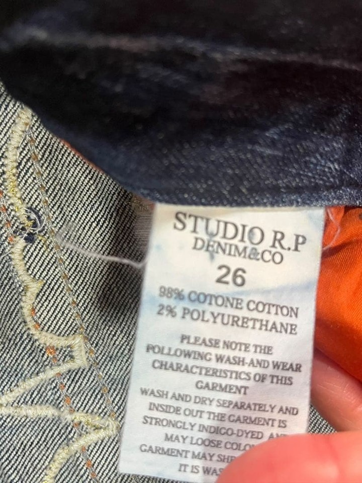 RED PEPPER JAPAN&CO Floral Motif Embroidered Denim 26 Inch | eBay UK