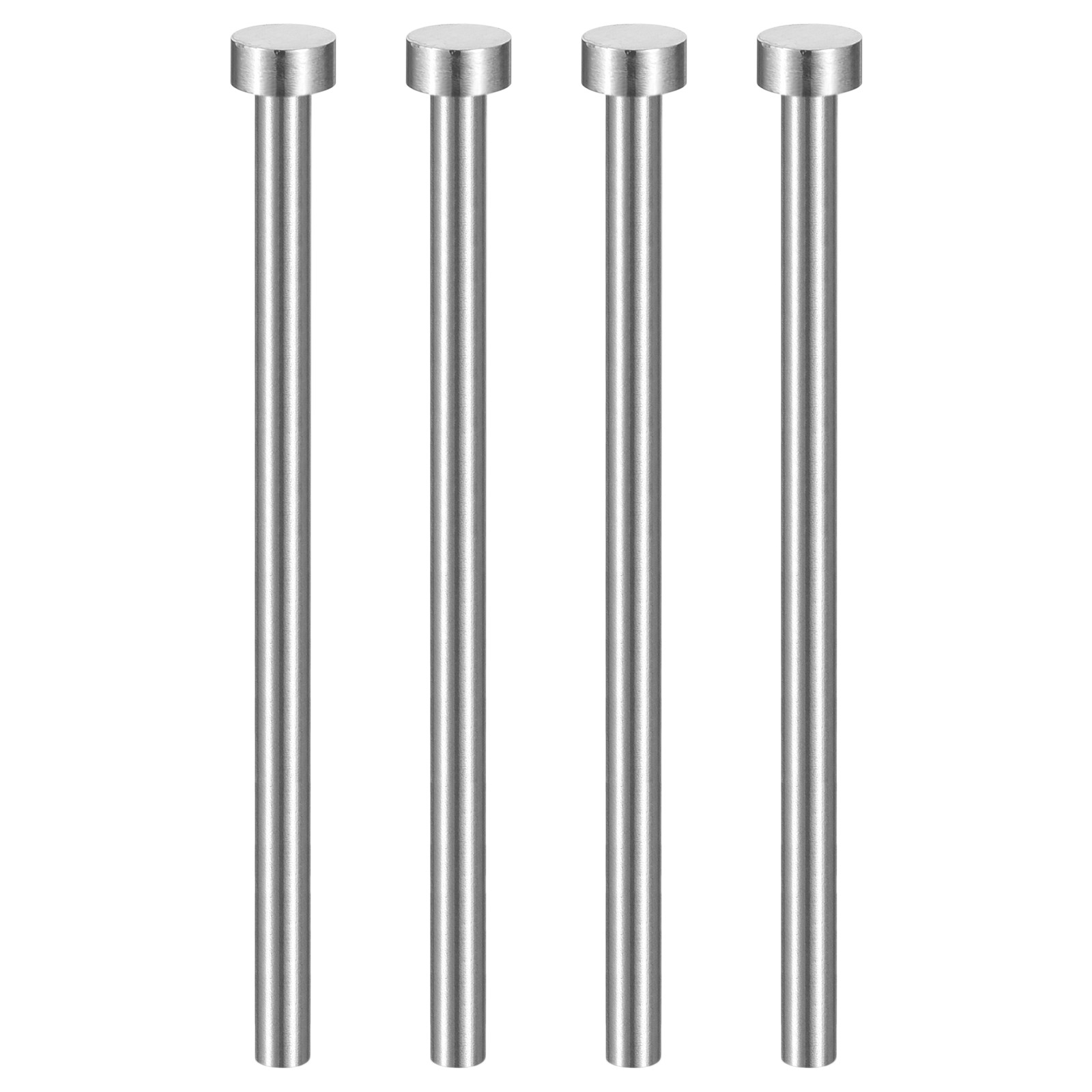 4pcs Straight Ejector Pin 7/32" Dia 100mm (3.9") Long GCR15 Round ...