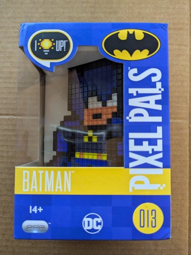 New! Pixel Pals Batman 013 Light Up Figure PDP DC Collectable ...