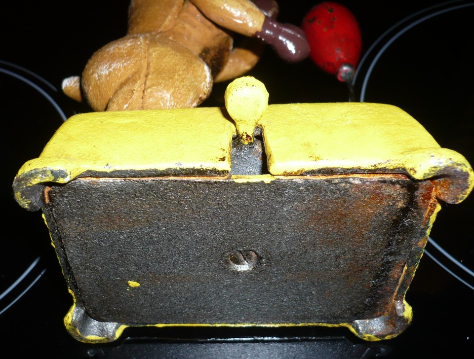 Vintage Cast Iron Dog Boxing Figure Mechanical Moving arms. | eBay UK