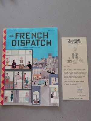 THE FRENCH DISPATCH MAGAZINE WES ANDERSON EXTRA EDITION + LETTER from ...