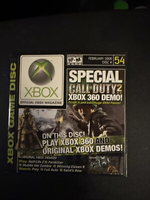 Official Xbox Magazine Demo Disc #54 | eBay