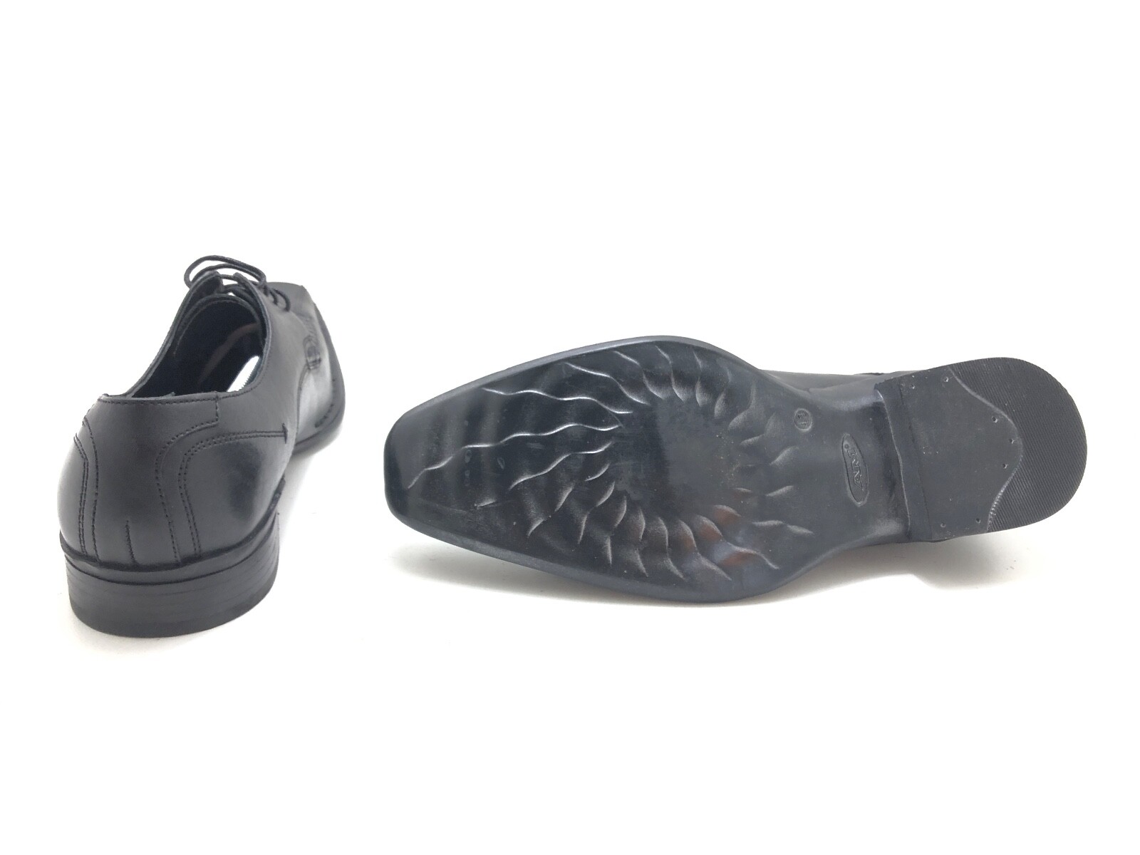 AM Shoe Company Herren Halbschuh Schnürschuh Comfortschuh Schwarz Gr ...