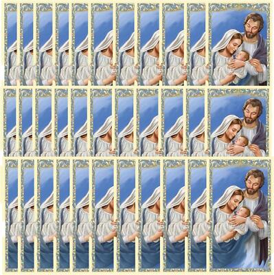 Bulk Adoring Holy Family Holy Prayer Cards for Handing Out at Church ...