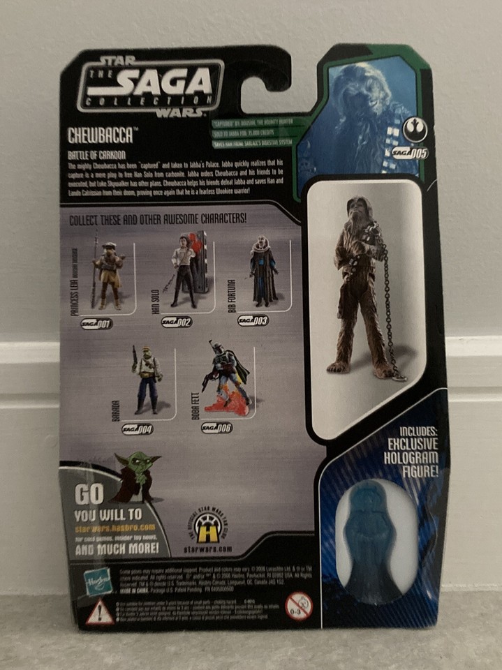 Star Wars Chewbacca Chain Return of the Jedi Saga Collection Action ...