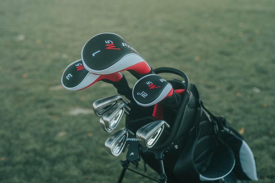 Precise M5 Men's Left Handed 15 Piece Complete Golf Clubs Package Set ...