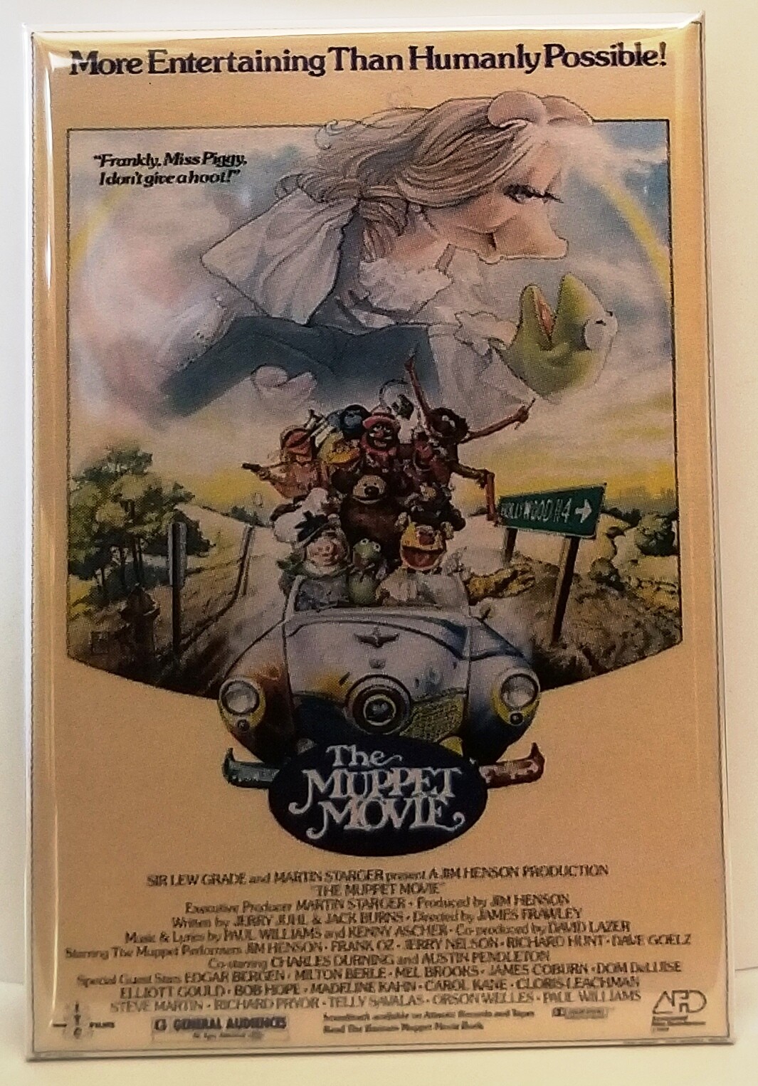 Muppet Movie MAGNET 2"x3" Refrigerator Locker Movie Poster Image 1 | eBay